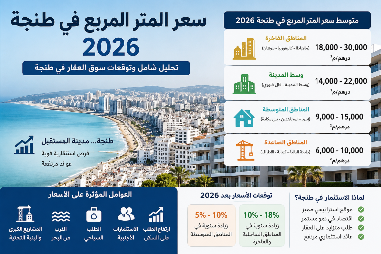 🏙️ Les meilleurs quartiers où investir à Tanger en 2026 | Guide complet ...
